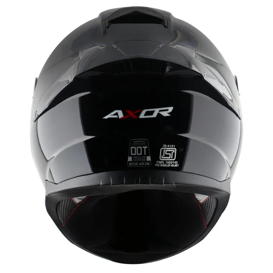 Axor Saber Helmet - Black – MOTO CUSTOMS
