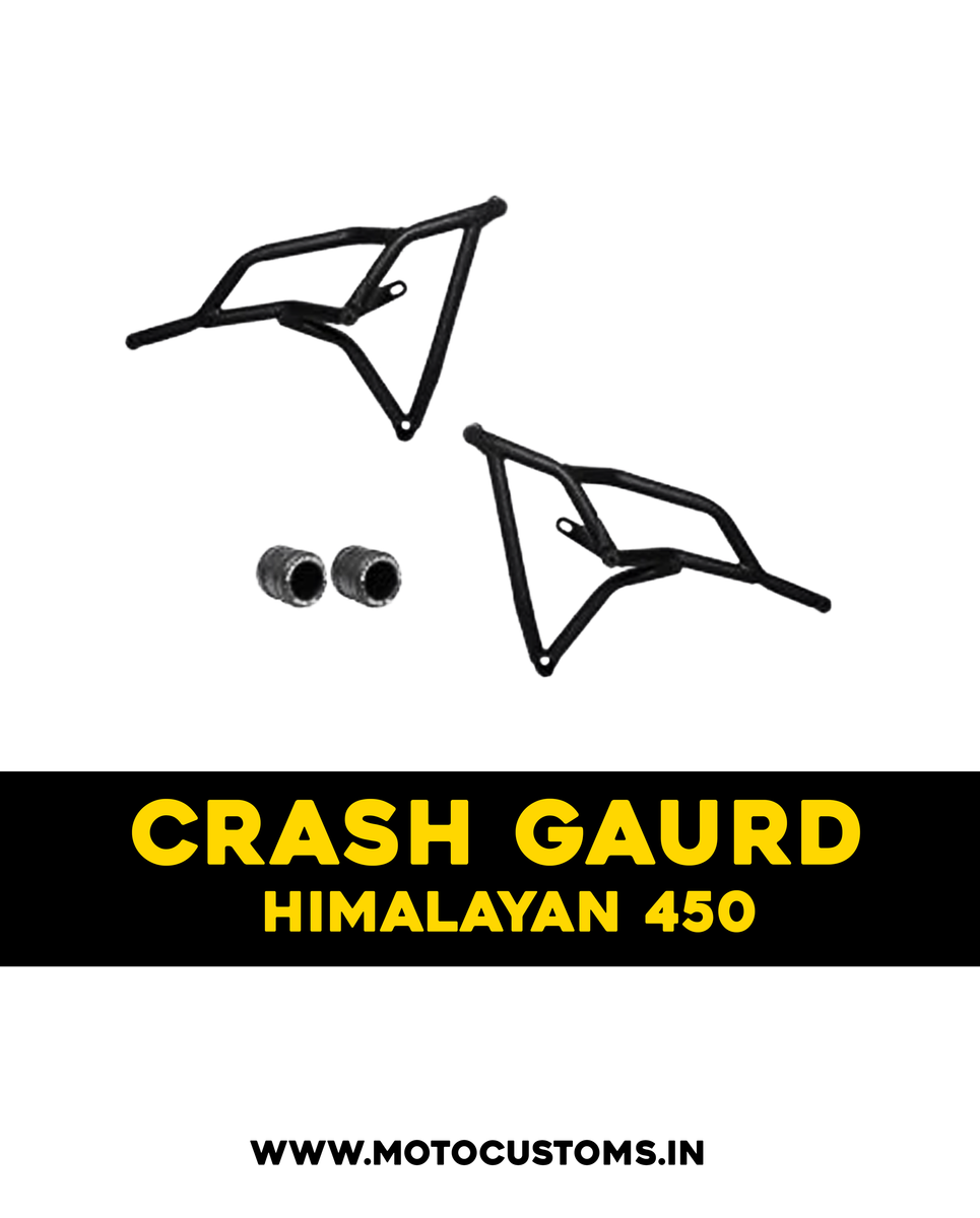 CRASH GUARD for HIMALAYAN 450 BLACK – MOTO CUSTOMS