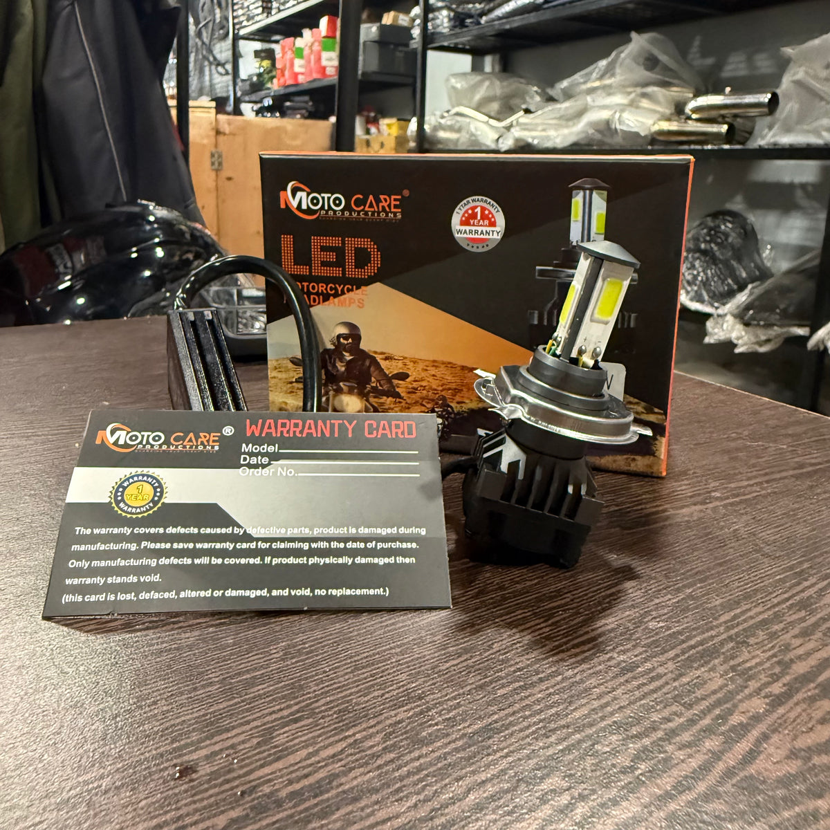 MOTOCARE H4 LED HEADLIGHT BULB - UNIVERSAL – MOTO CUSTOMS