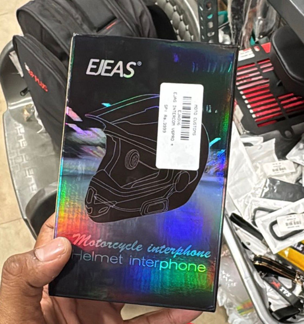 EJEAS V6 PRO PLUS INTERCOM – MOTO CUSTOMS